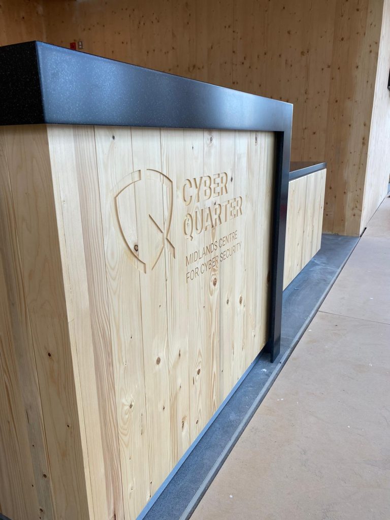 Midlands Centre for Cyber Security – Reception Desk - John F White Ltd ...